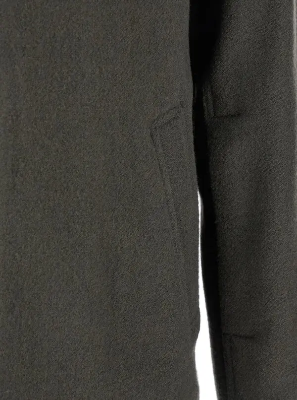 Rick Owens Wool Zip-up Jacket - Multicolor