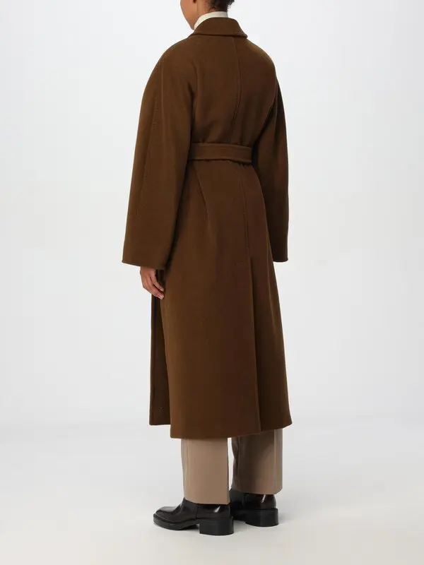 Max Mara Leather Coat - Brown