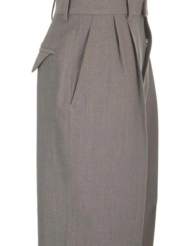Bottega Veneta Stretch Wool Tricotine Trousers