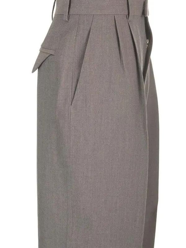 Bottega Veneta Stretch Wool Tricotine Trousers