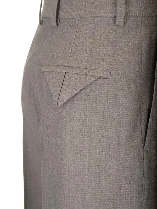 Bottega Veneta Stretch Wool Tricotine Trousers