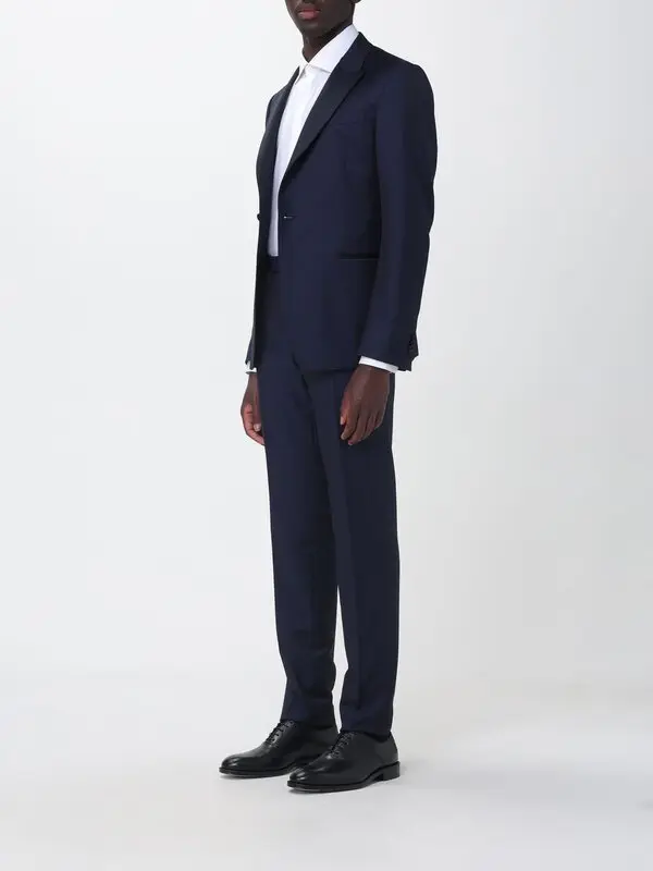 Zegna Suit Navy - Blue