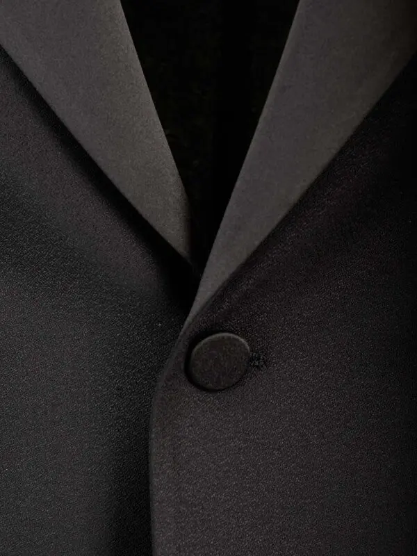 Tagliatore Tuxedo With Peak Lapels - Black