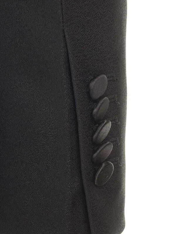 Tagliatore Tuxedo With Peak Lapels - Black