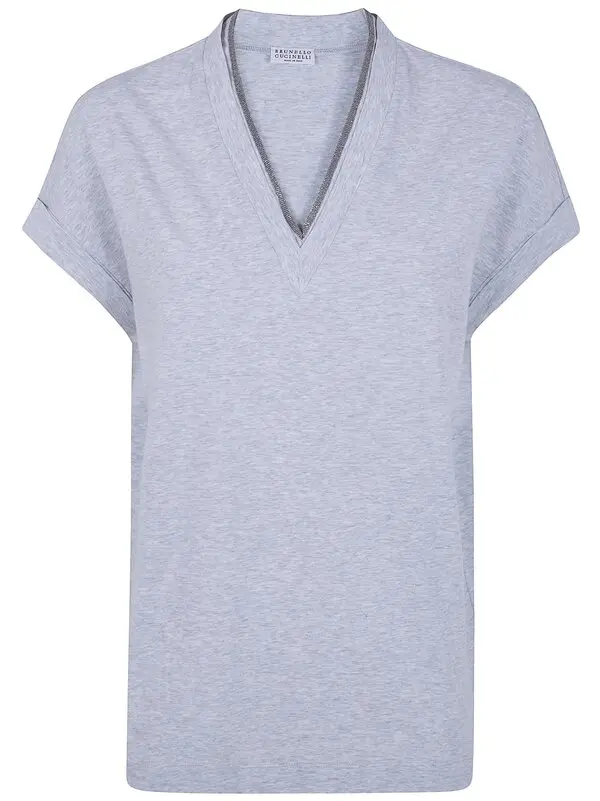 Brunello Cucinelli V-neck T-shirt