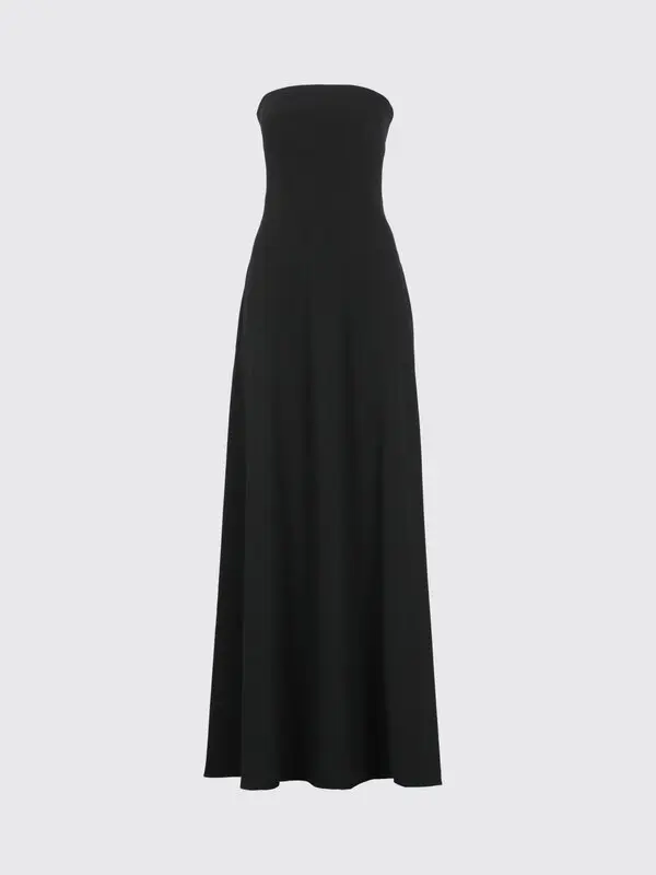 Solace London Strapless Gown - Black