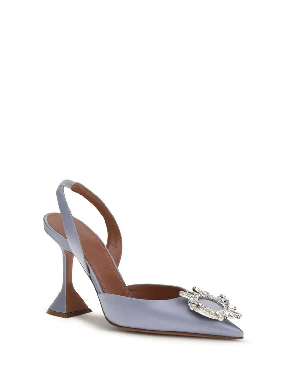 Amina Muaddi Begum Slingback Pumps - Multicolor
