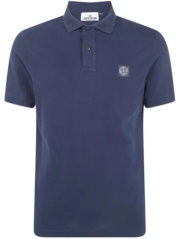 Stone Island Short Sleeves Polo Shirt - Blue