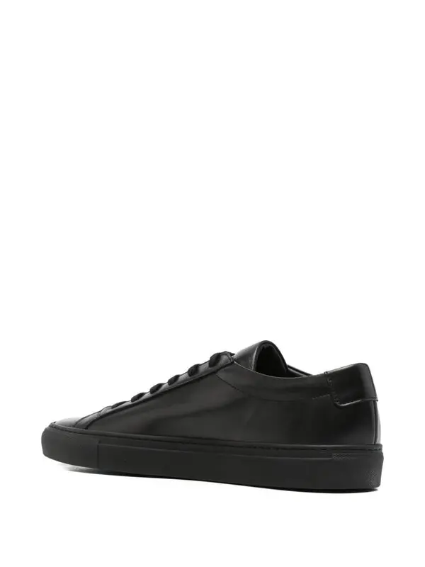 COMMON PROJECTS Achilles Low Top Leather Sneakers - Black