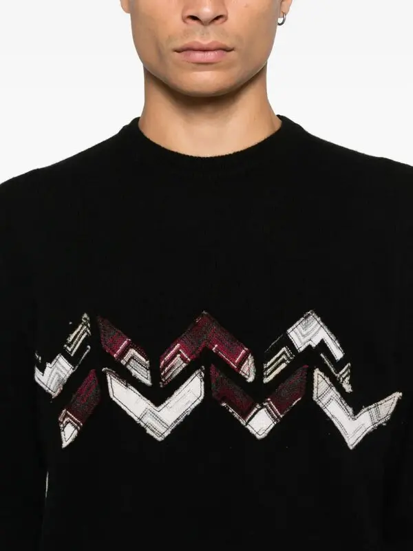 Missoni Wool Sweater With Zigzag Detail