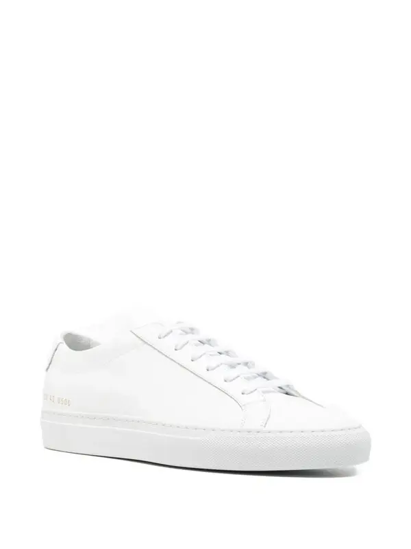 COMMON PROJECTS Achilles Low Top Leather Sneakers - White