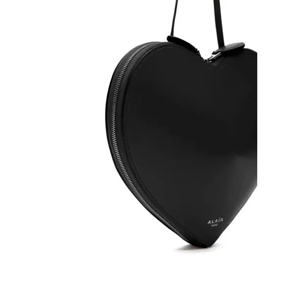 Alaïa Le Coeur Shoulder Bag - Black