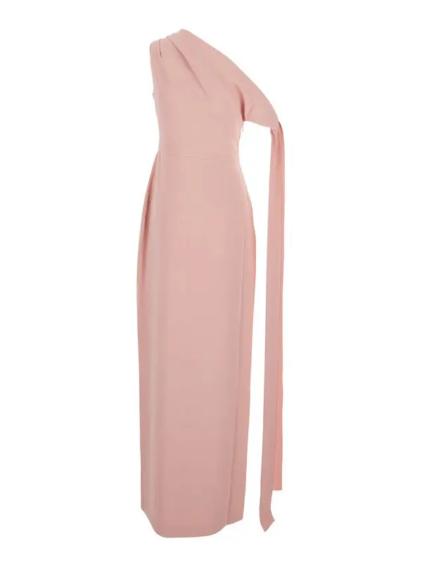 Solace London Irina One-shoulder Long Dress - Multicolor