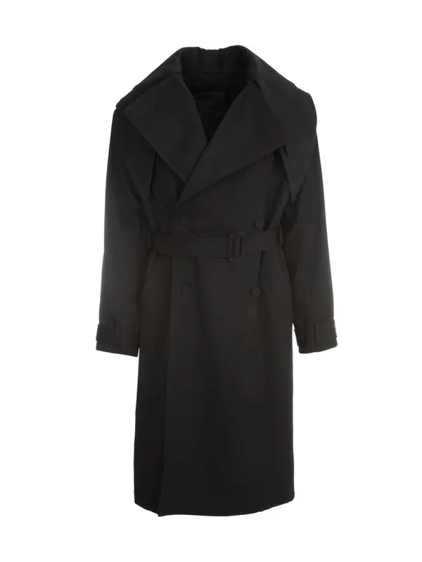 Dior Single Breasted Fantasy Coat - Black
