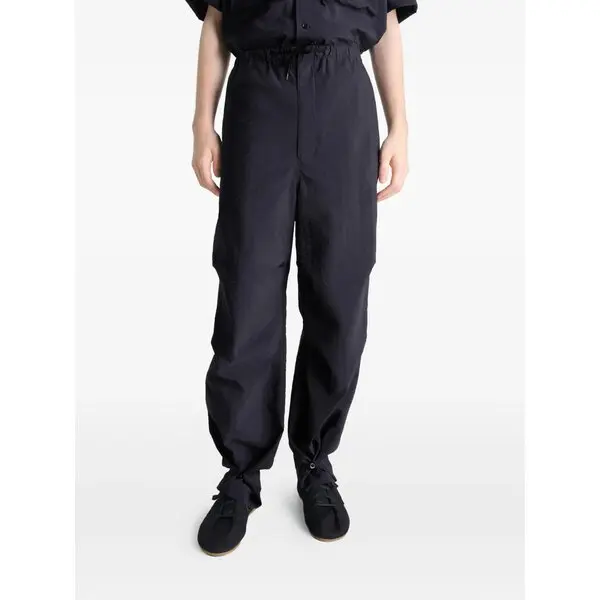LEMAIRE Loose Fit Cotton Blend Trousers