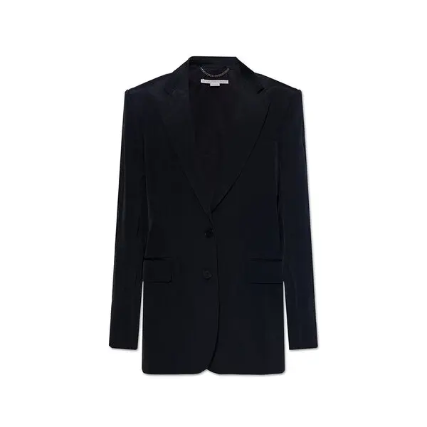 Stella McCartney Single-breasted Blazer Jacket - Black
