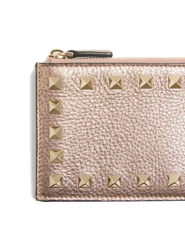 Valentino Garavani Rockstud Leather Coin Purse - Multicolor
