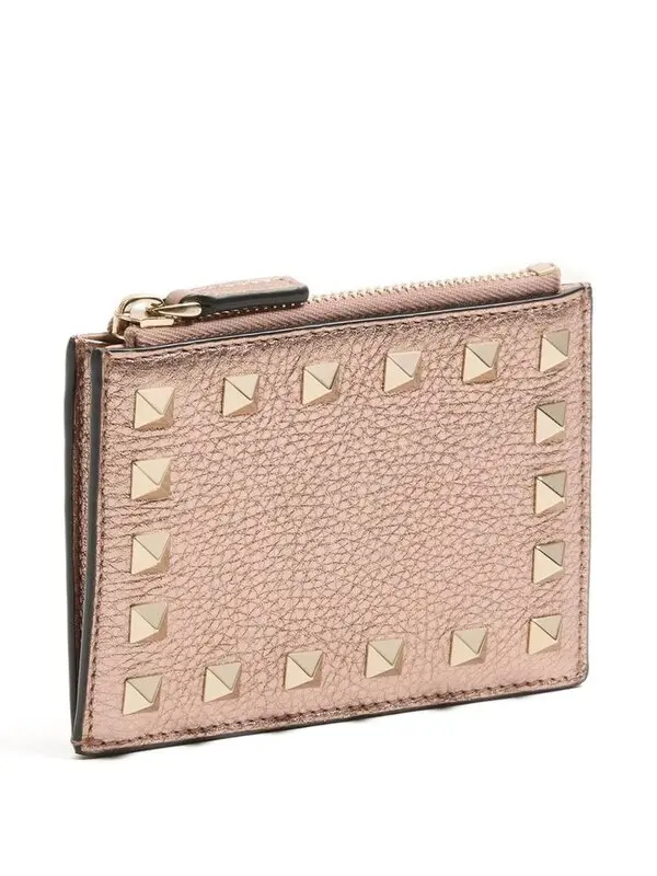 Valentino Garavani Rockstud Leather Coin Purse - Multicolor