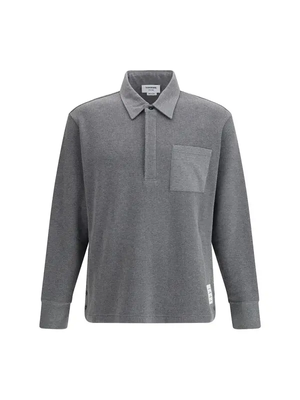 Thom Browne Long Sleeve Polo