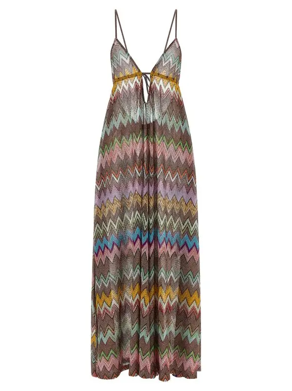 Missoni Lamé Viscose Dress - Multicolor