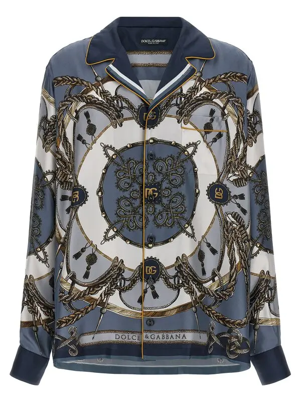 Dolce & Gabbana Cargo' Shirt - Blue