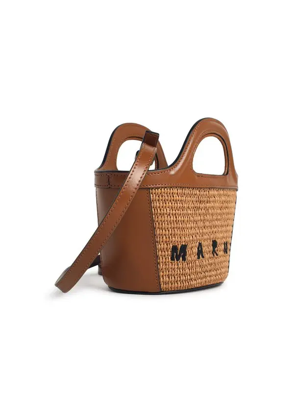 Marni Micro Tropicalia Bag - Brown