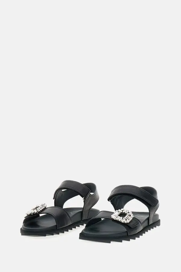 ROGER VIVIER Embellished Buckled Sandals