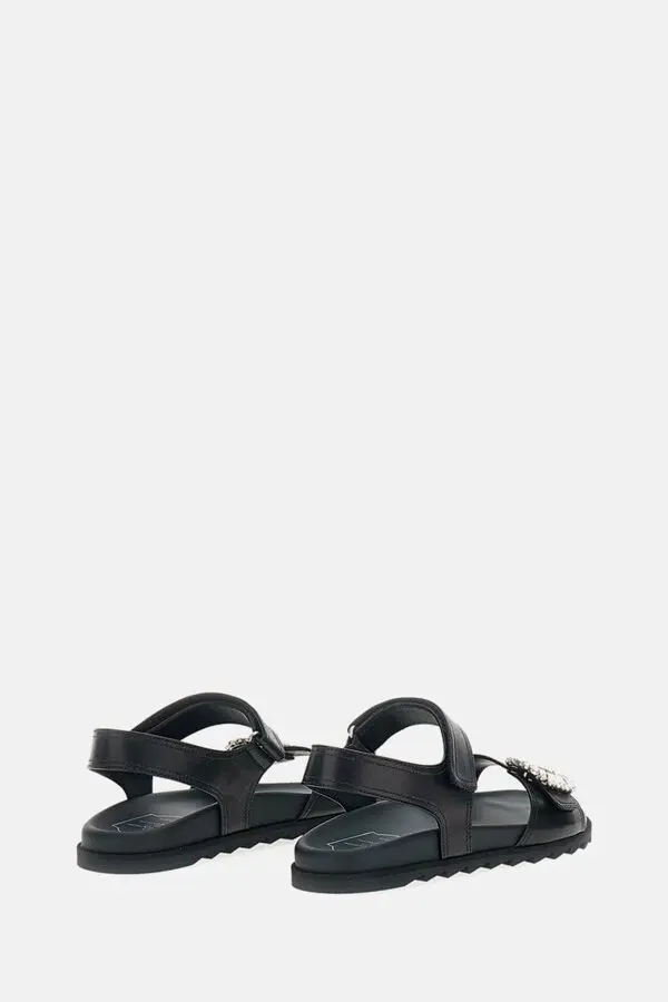 ROGER VIVIER Embellished Buckled Sandals