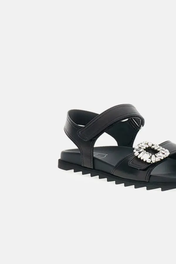 ROGER VIVIER Embellished Buckled Sandals