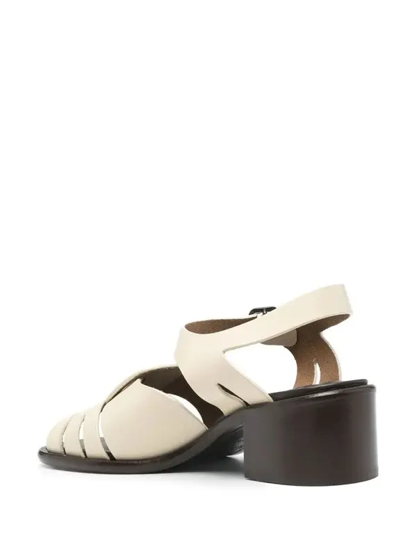 Hereu Ancora Squared Heeled Sandals - Multicolor