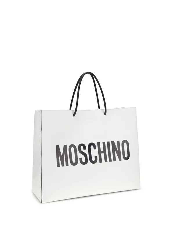 Moschino Shopper Bag With Front Logo