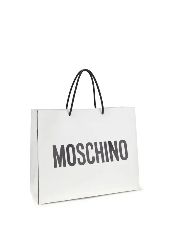 Moschino Shopper Bag With Front Logo
