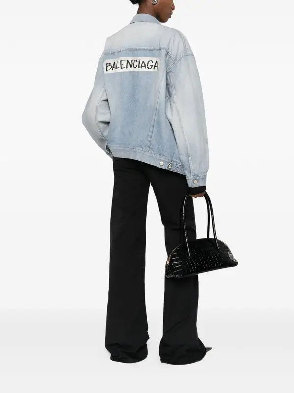 Balenciaga Denim Jacket - Multicolor