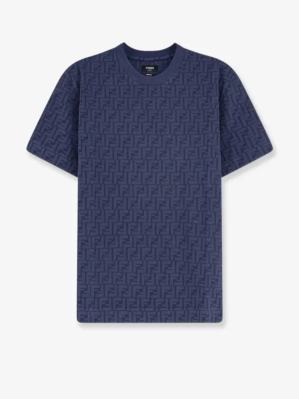 Fendi Ff Cotton T-shirt - Multicolor