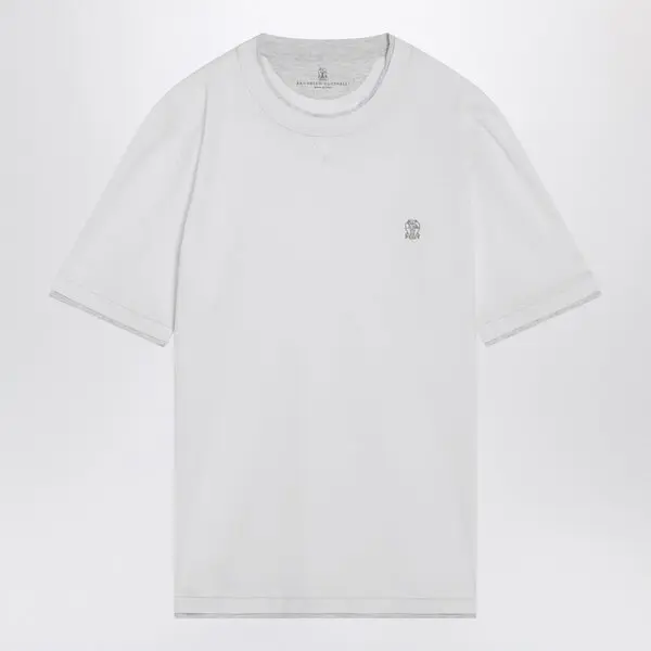 Brunello Cucinelli T-shirt With Faux Layering Effect