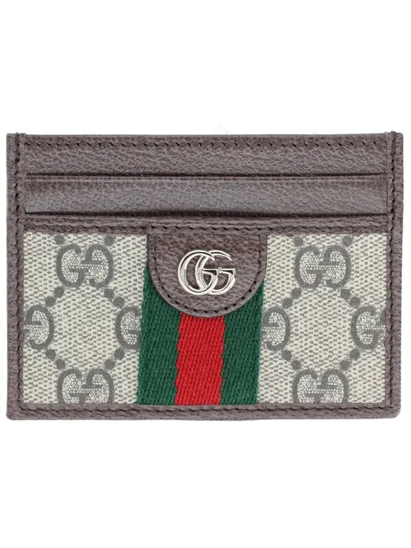 Gucci Ophidia Card Holder - Gray