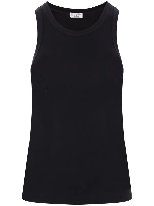 Brunello Cucinelli Cotton Tank Top - Multicolor