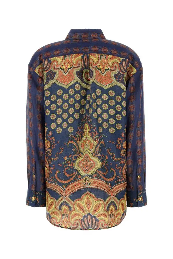 Valentino Garavani Printed Linen Shirt