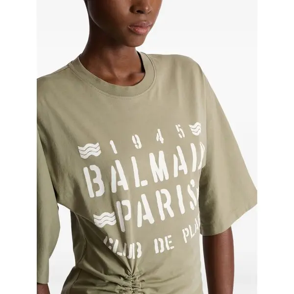 Balmain Paris Printed Cotton T-shirt