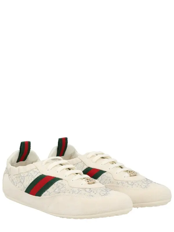 Gucci Shift Sneakers - Cream
