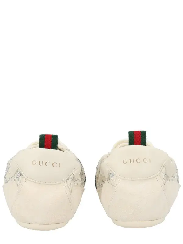 Gucci Shift Sneakers - Cream