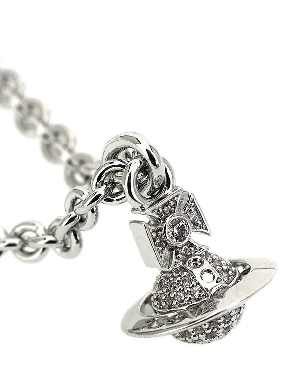 VIVIENNE WESTWOOD Ovidia Necklace With Key And Orb Charms