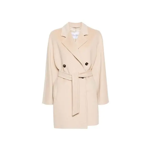 Max Mara Wool And Cashmere Coat - Cream