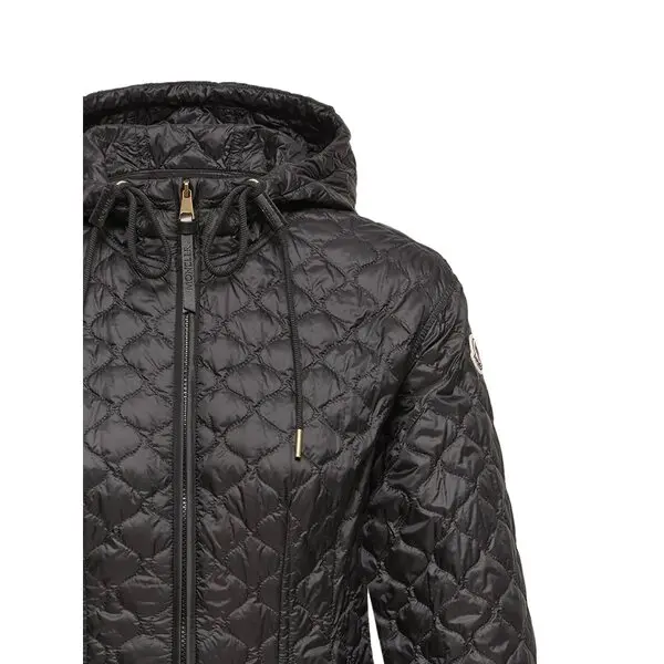 Moncler Quilted Hooded Zip-up Jacket
