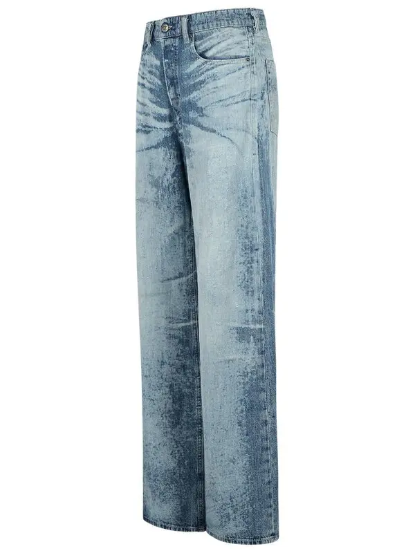 DIESEL® Sire 1996 Light Cotton Wide Leg Jeans - Blue