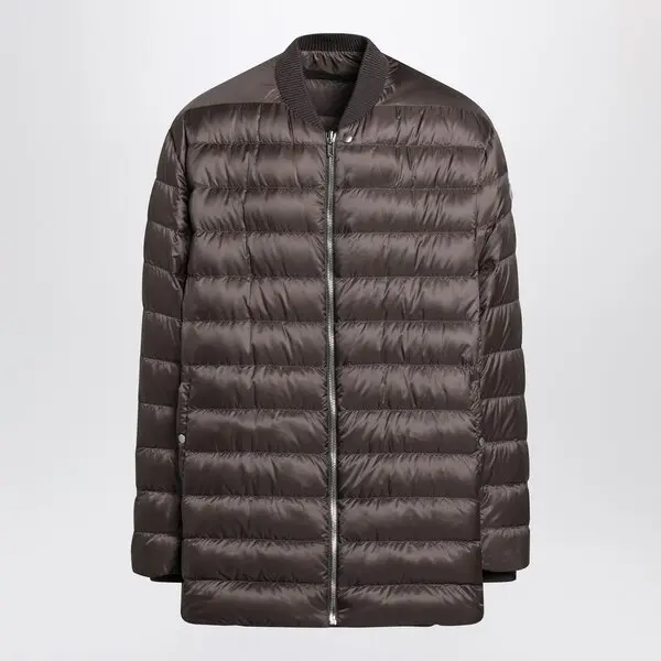 Moncler Rick Owens Quilted Down Jacket - Brown