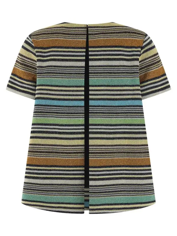 Missoni Lamé Striped T-shirt