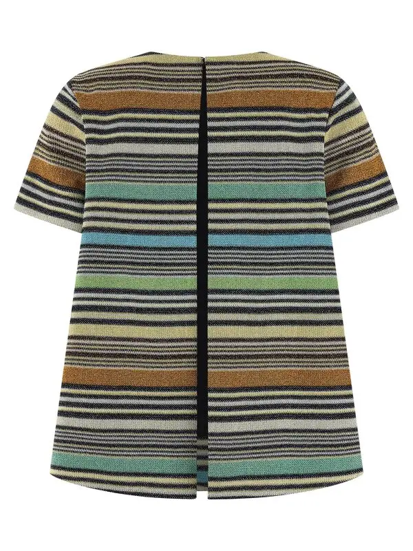 Missoni Lamé Striped T-shirt