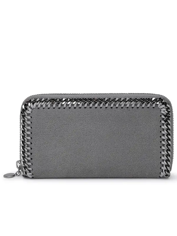Stella McCartney Recycled Polyester Wallet - Gray