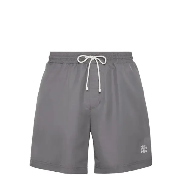 Brunello Cucinelli Beachwear Swim Shorts - Gray